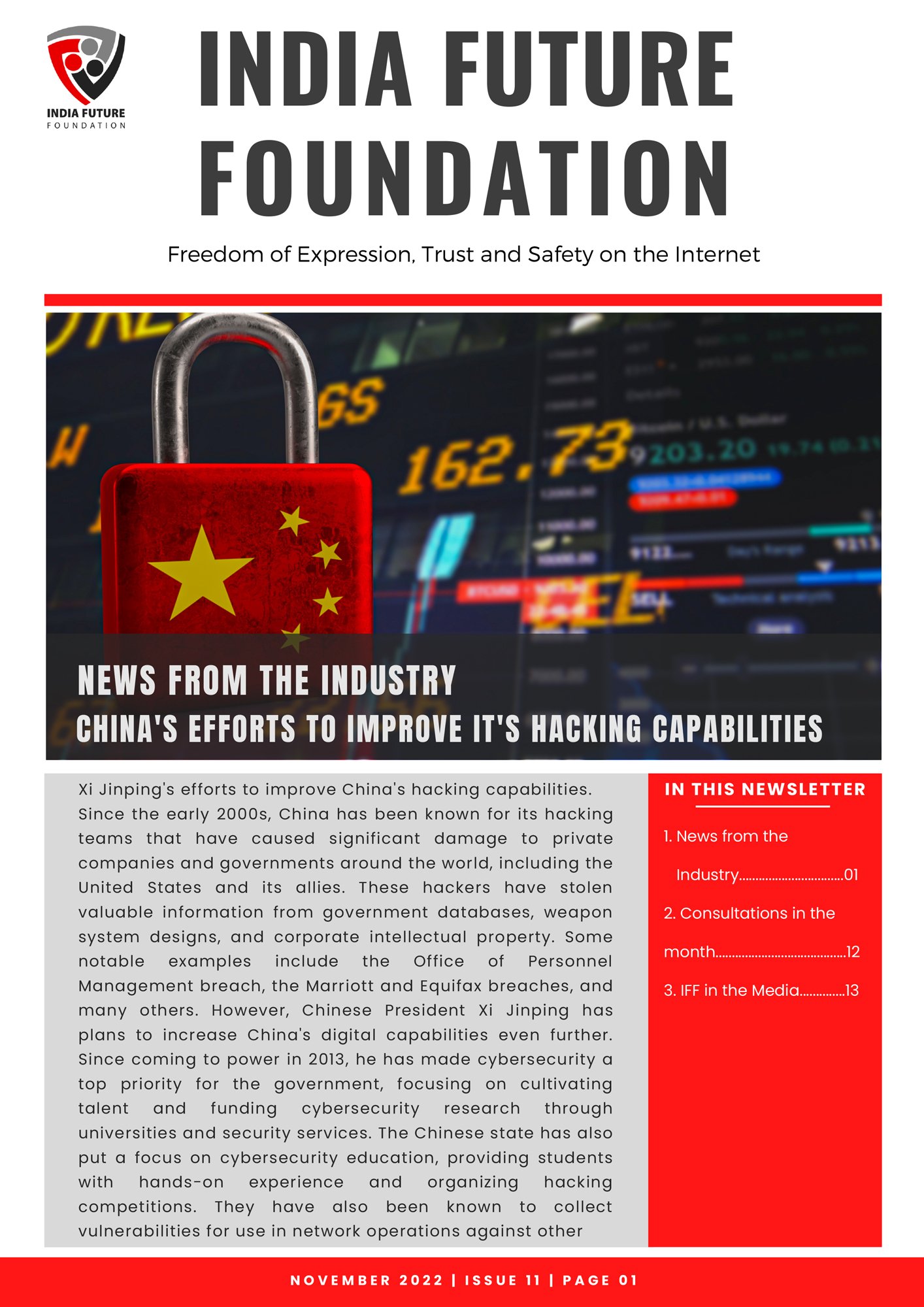 Our Newsletters - India Future Foundation