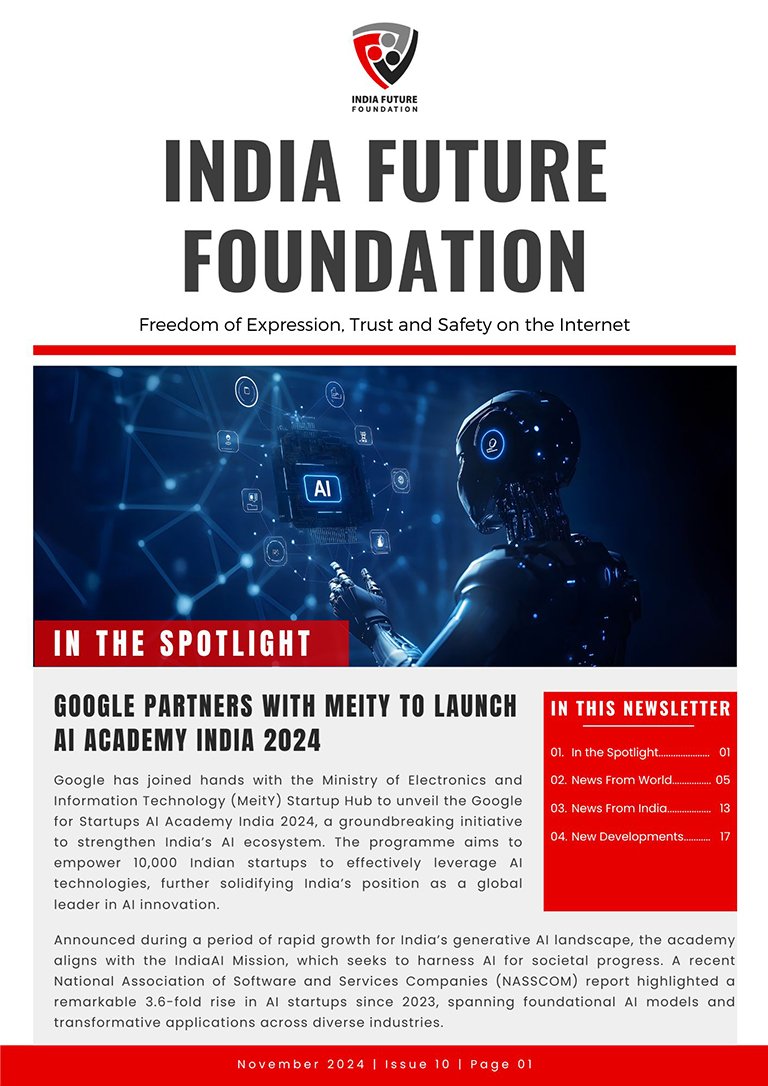 AI Newsletter Ensuring Digital and Internet Freedom - India Future ...
